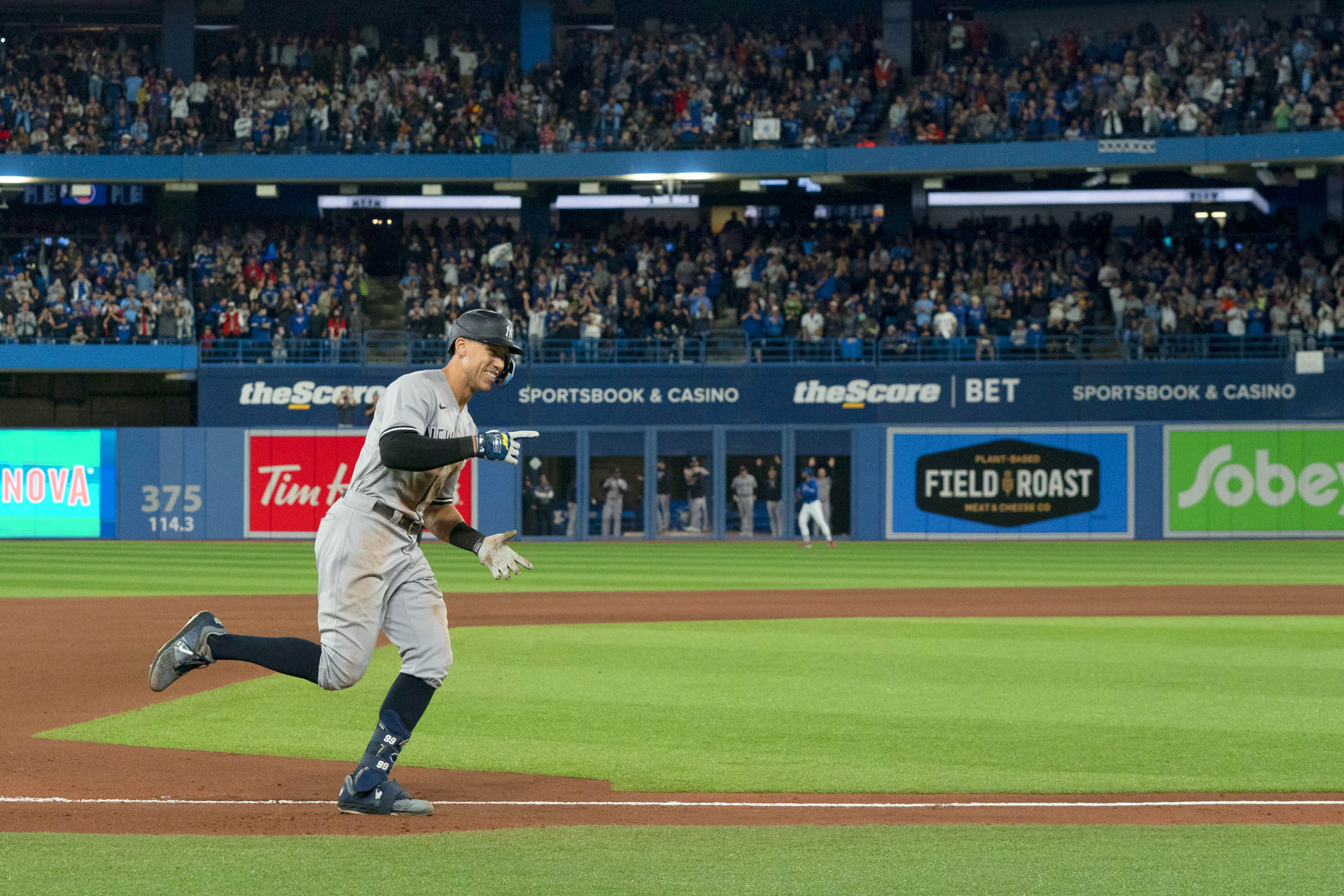 Aaron Judge da record: 62 home run in una stagione