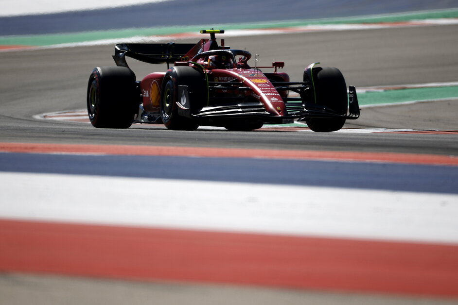 Libere 1 in Texas: Ferrari al comando con Sainz, Red Bull e Mercedes ...