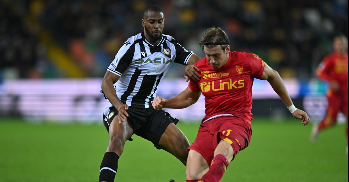 Serie A: Udinese-Lecce 1-1,Beto risponde a Colombo e salva Sottil