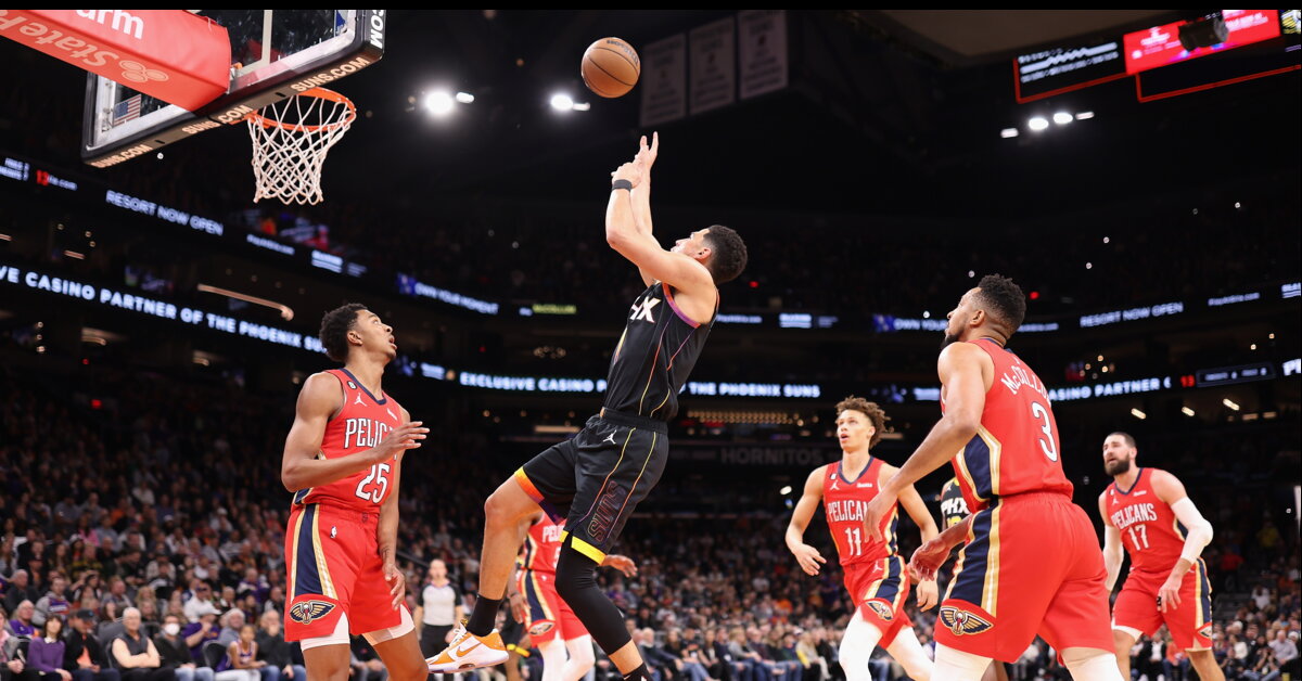 Nba: rimonta Suns con super Booker, Memphis cade dopo sette vittorie