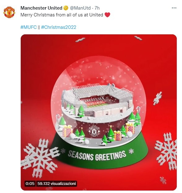 Natale, gli auguri del calcio