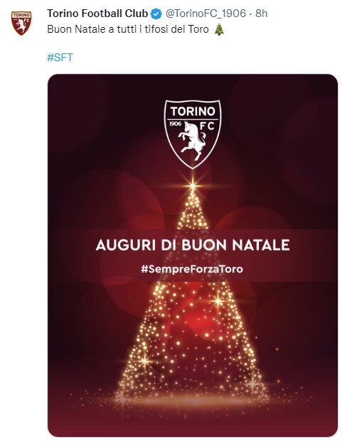 Natale, gli auguri del calcio