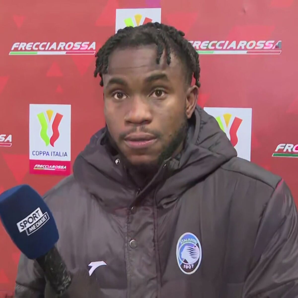 Lookman: "Contento per gol e risultato" | Video - Sportmediaset