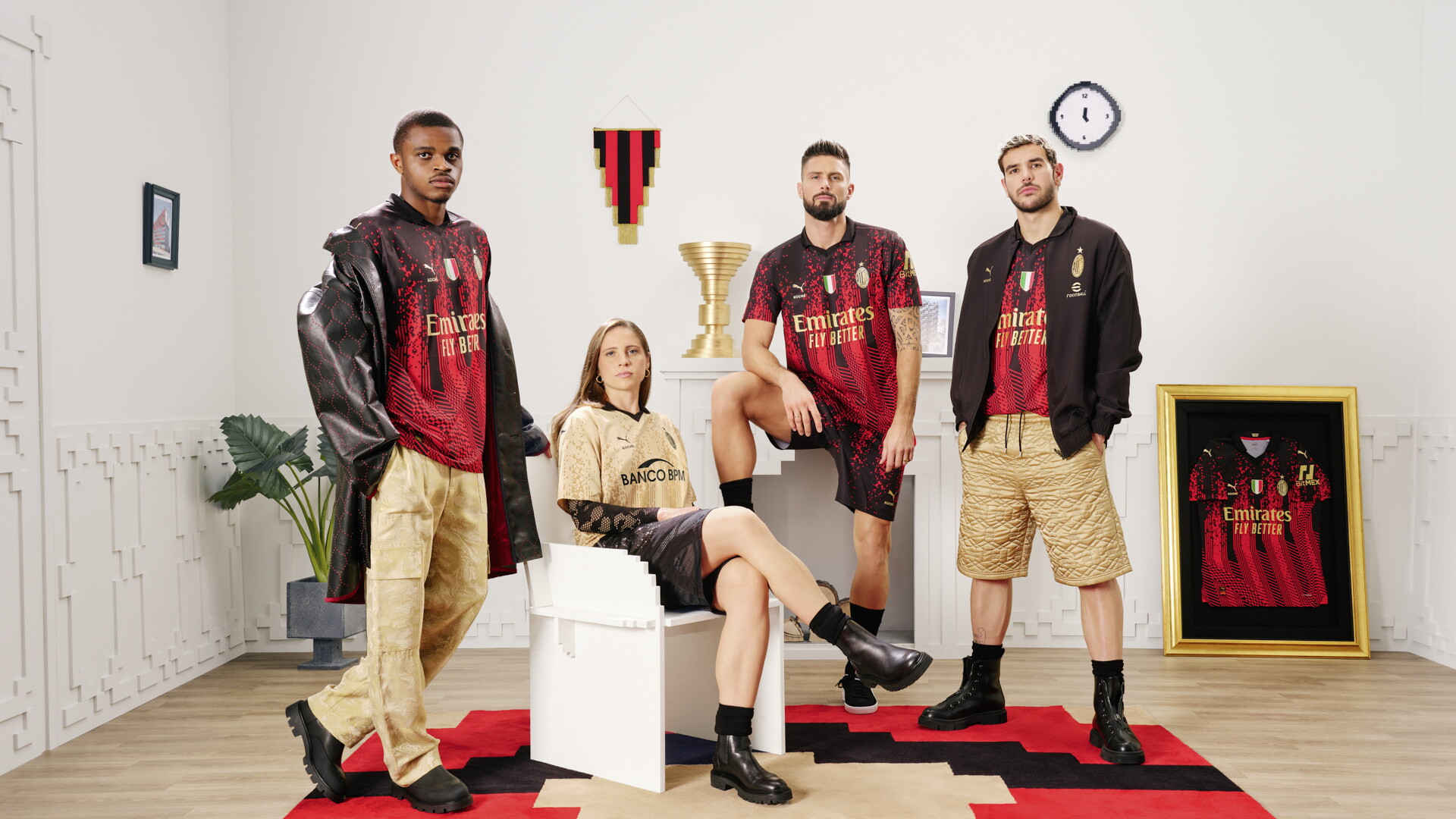 Milan, nuovo Fourth Kit ispirato agli 8 bit di Puma
