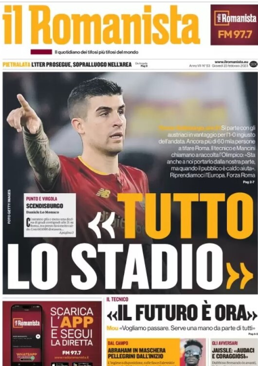 I giornali del 23 febbraio 2023