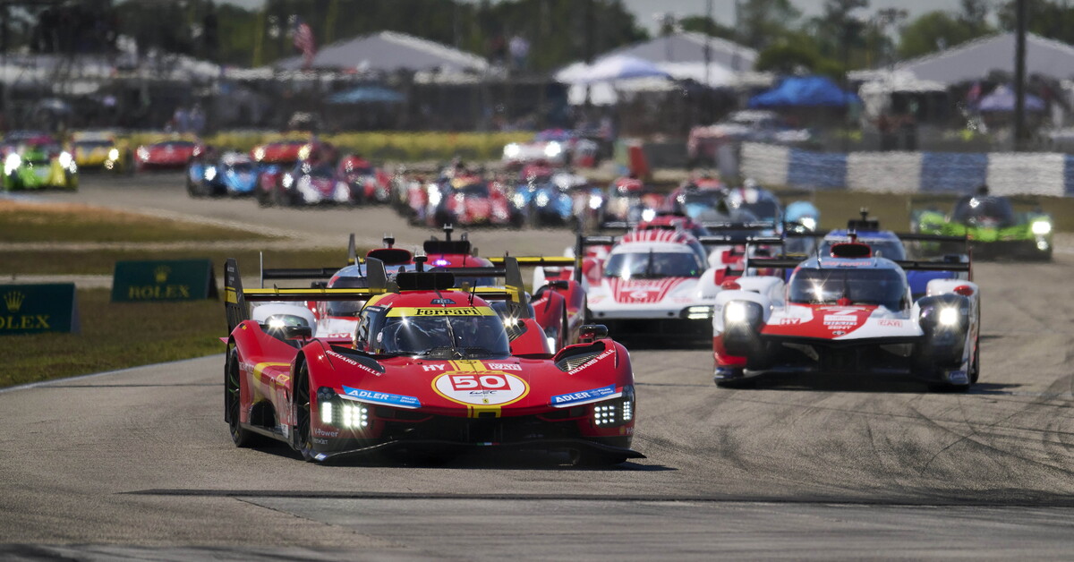 Storica Ferrari: la 499P subito a podio a Sebring