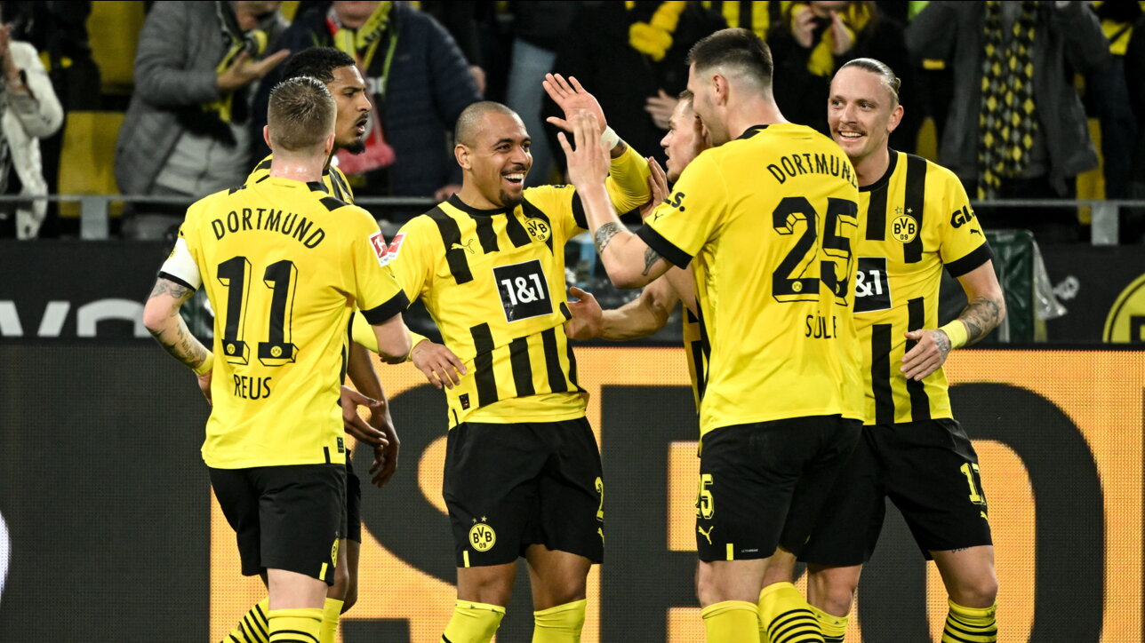 Bundesliga: Dortmund show con il Colonia, cade il Lipsia contro il Bochum