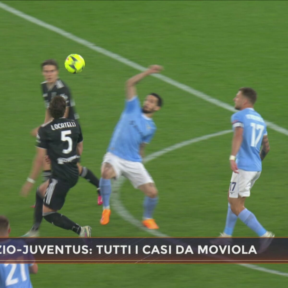 La moviola di Lazio-Juve: gol di Milinkovic da annullare