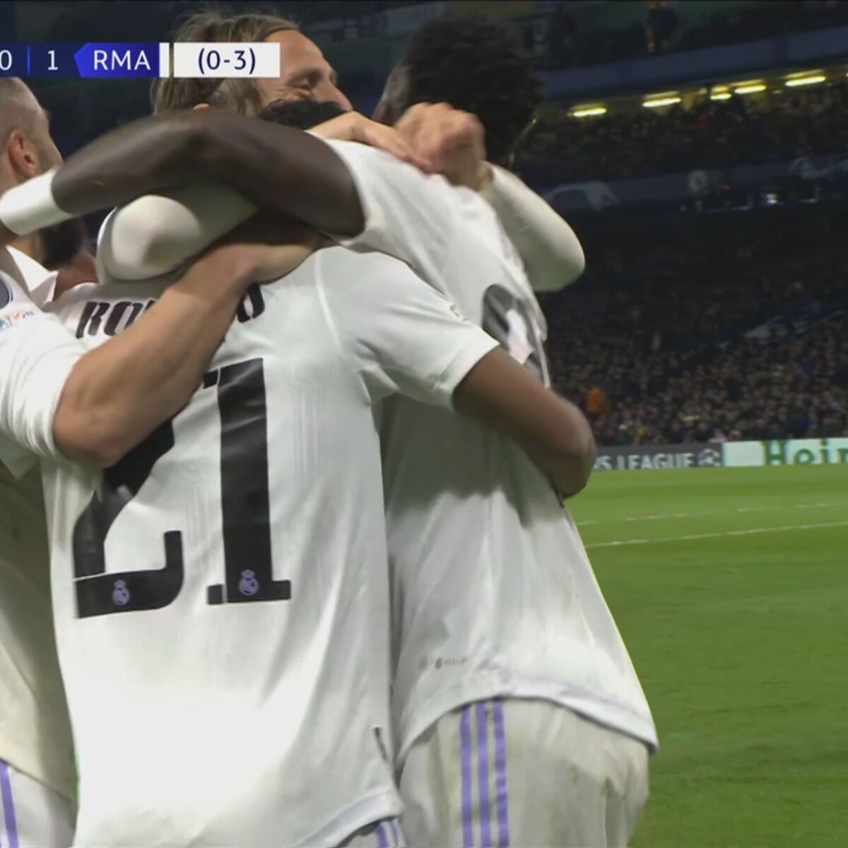 58' | Gol di Rodrygo (Chelsea-Real Madrid 0-1) | Video - Sportmediaset