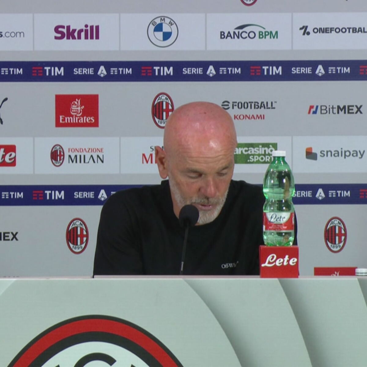 Pioli: "Per la Champions dobbiamo vincerle tutte"
