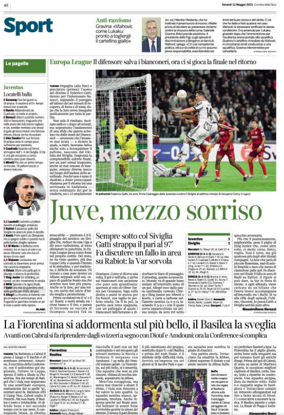 I giornali: venerdì 12 maggio 2023