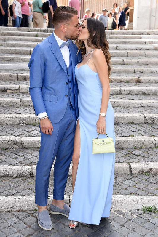 Mattia Zaccagni e Chiara Nasti sposi: quanti vip al matrimonio