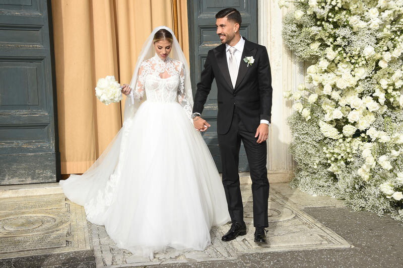 Mattia Zaccagni e Chiara Nasti sposi: quanti vip al matrimonio