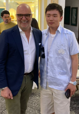 Inter, Steven Zhang tra Napoli e Capri: relax, cibo e Maradona
