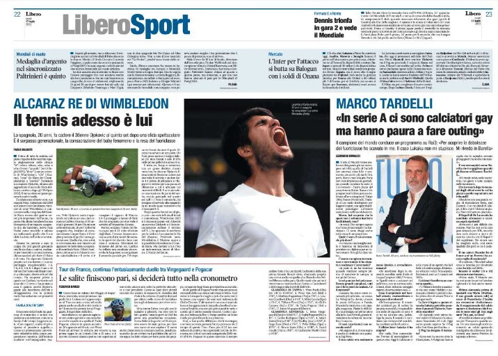 I giornali: lunedì 17 luglio