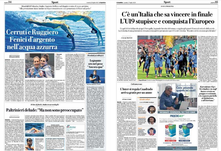 I giornali: lunedì 17 luglio