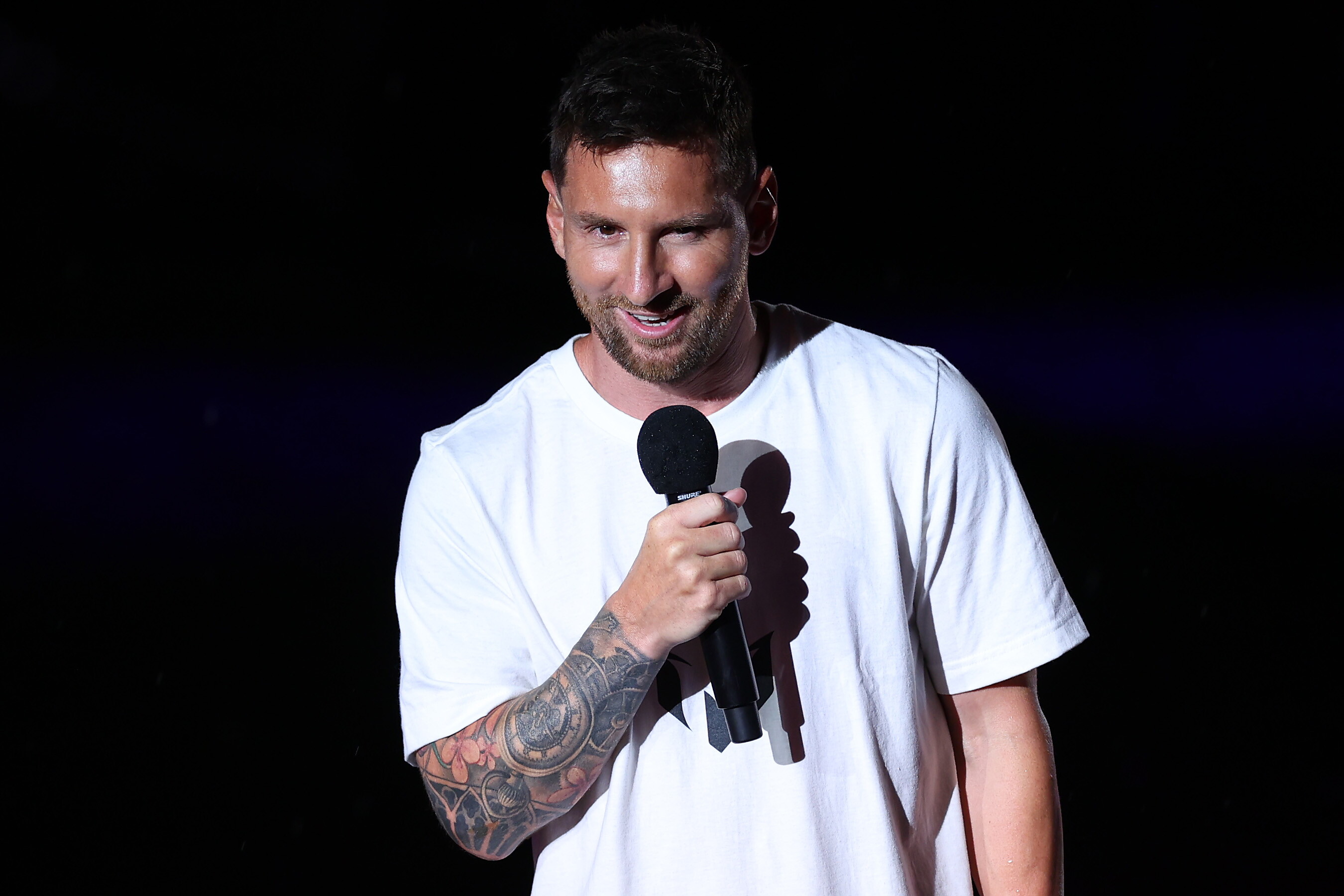 Inter Miami, ecco Lionel Messi: che show allo stadio