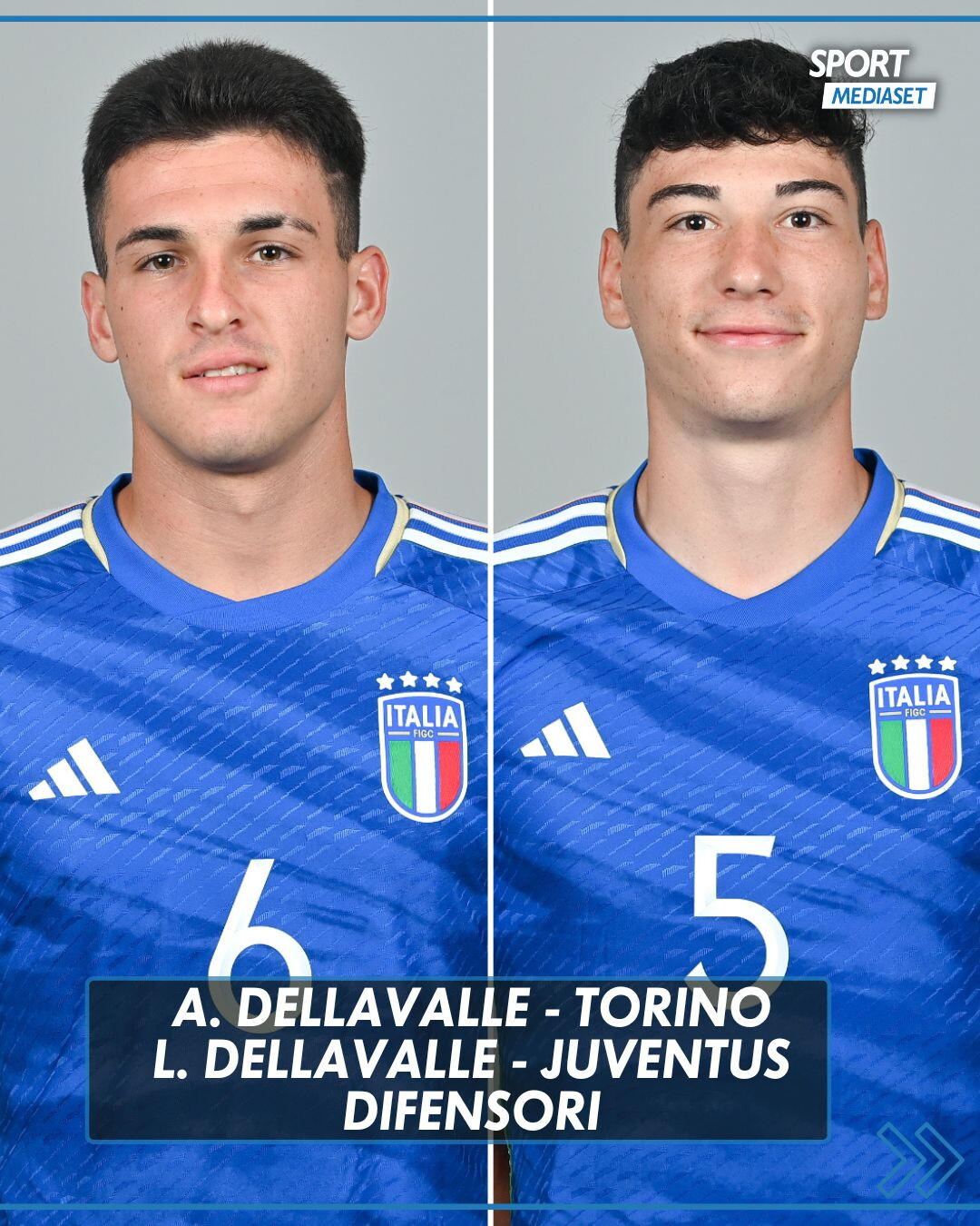Dai cugini Dellavalle al fratello di Esposito, ecco l'Italia campione d ...