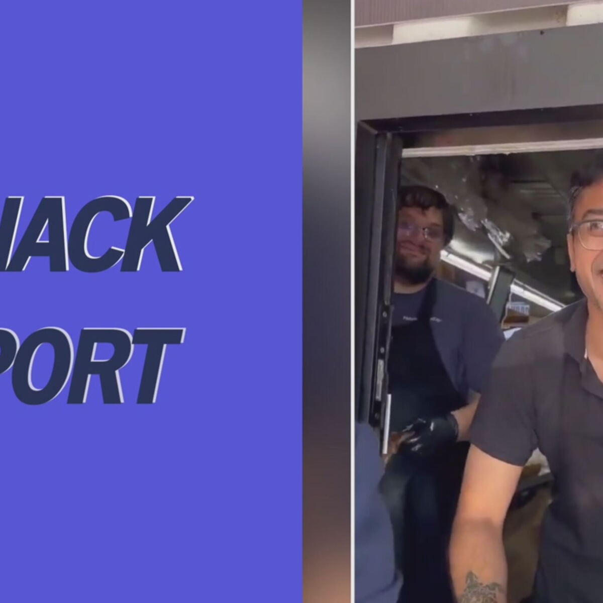 Beckham al fast food, la reazione del cameriere