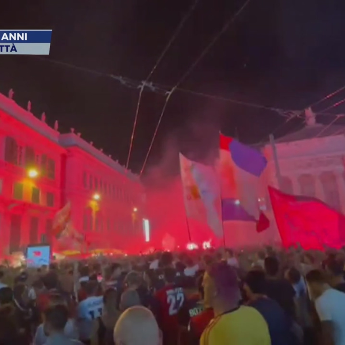 Il Genoa compie 130 anni: esplode la festa
