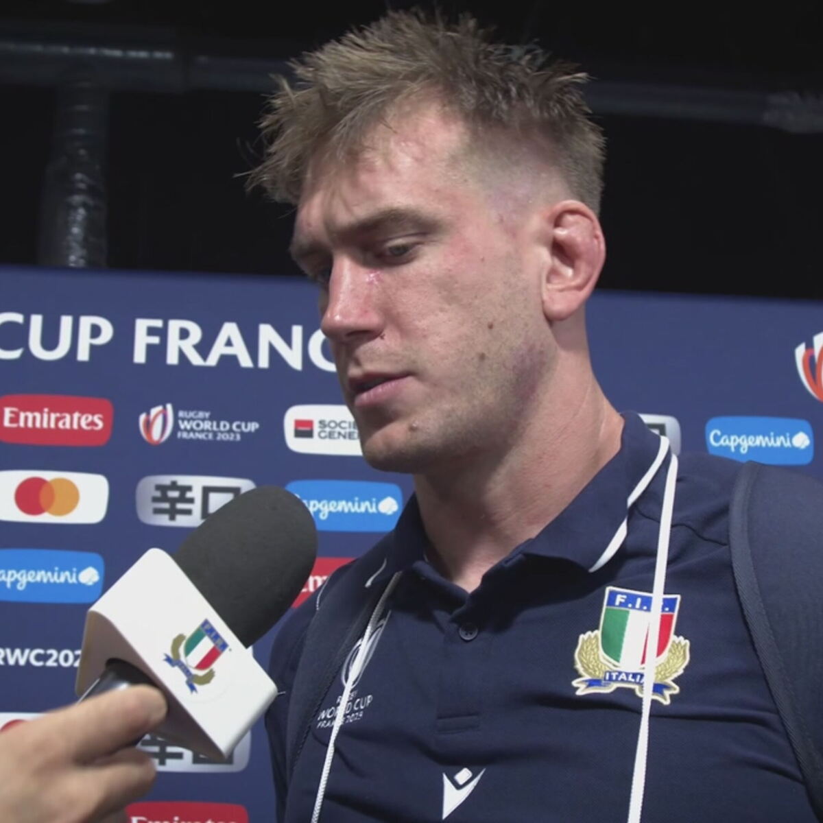 Rugby, Federico Ruzza: "Bravi a giocare da squadra"