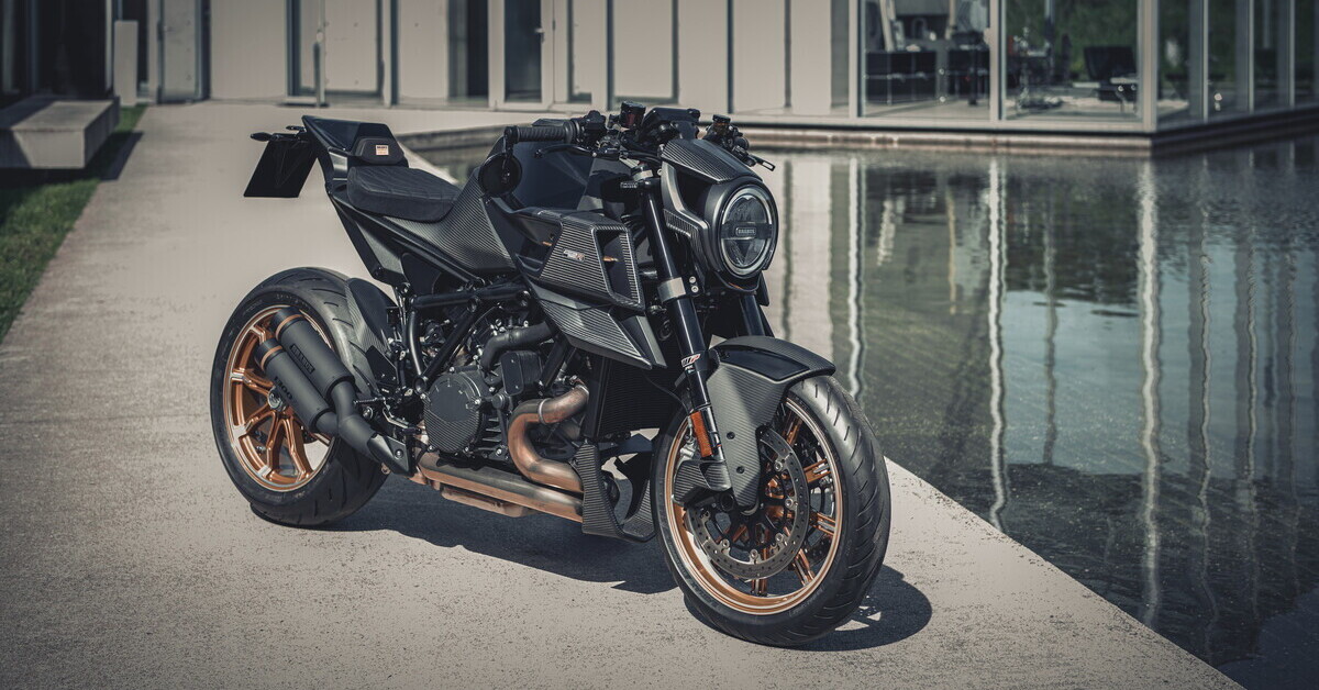 KTM, ecco l'esclusiva Brabus 1300 R Masterpiece Edition