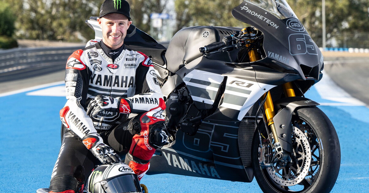 Rea, prime foto con la Yamaha