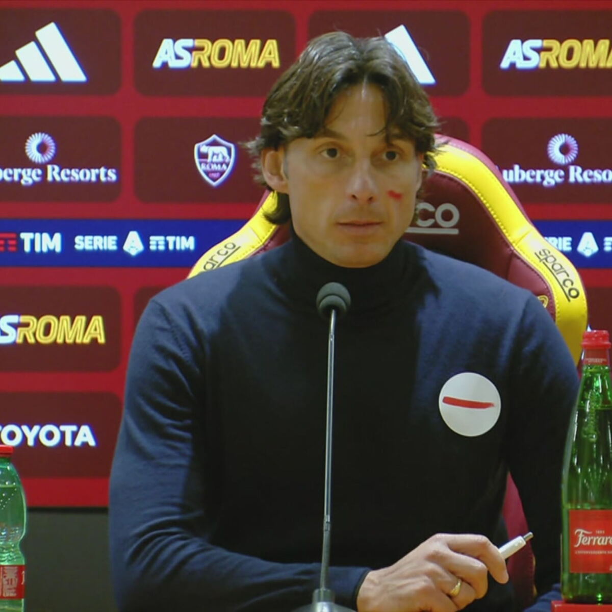 Cioffi: “Regalato il primo tempo alla Roma, non voglio compromessi”
