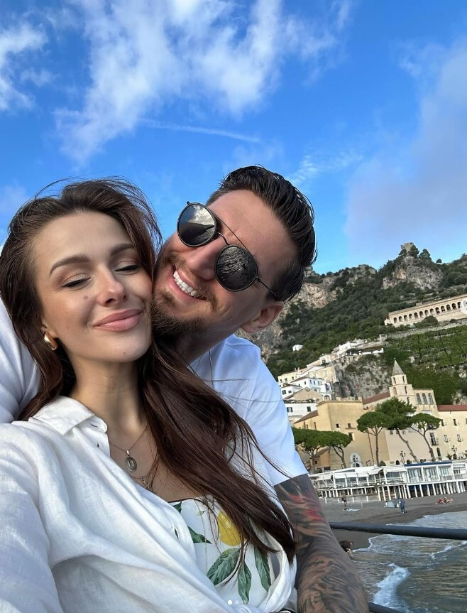 Zubcic vola a canestro con la sua Matea