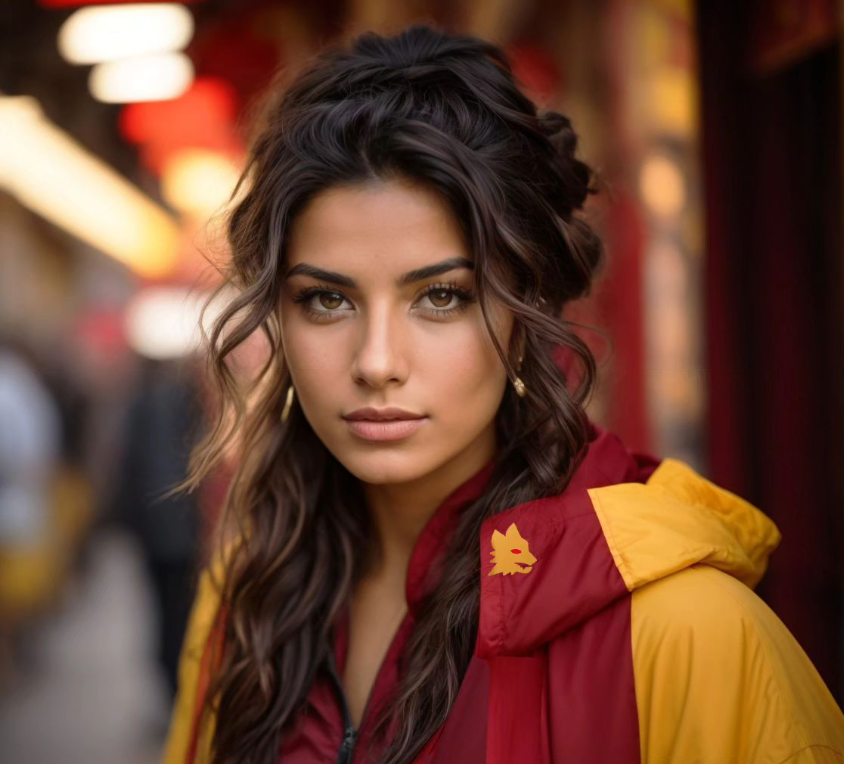 Francesca, la prima modella artificiale, è grande tifosa della Roma