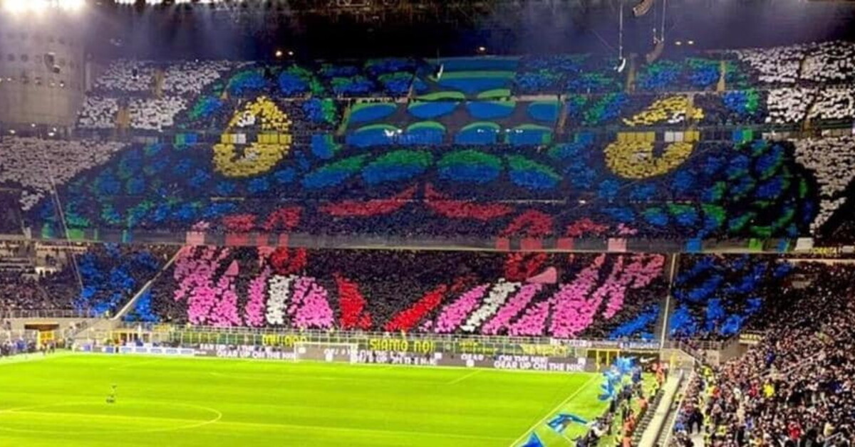 Inter, le coreografie della Curva Nord