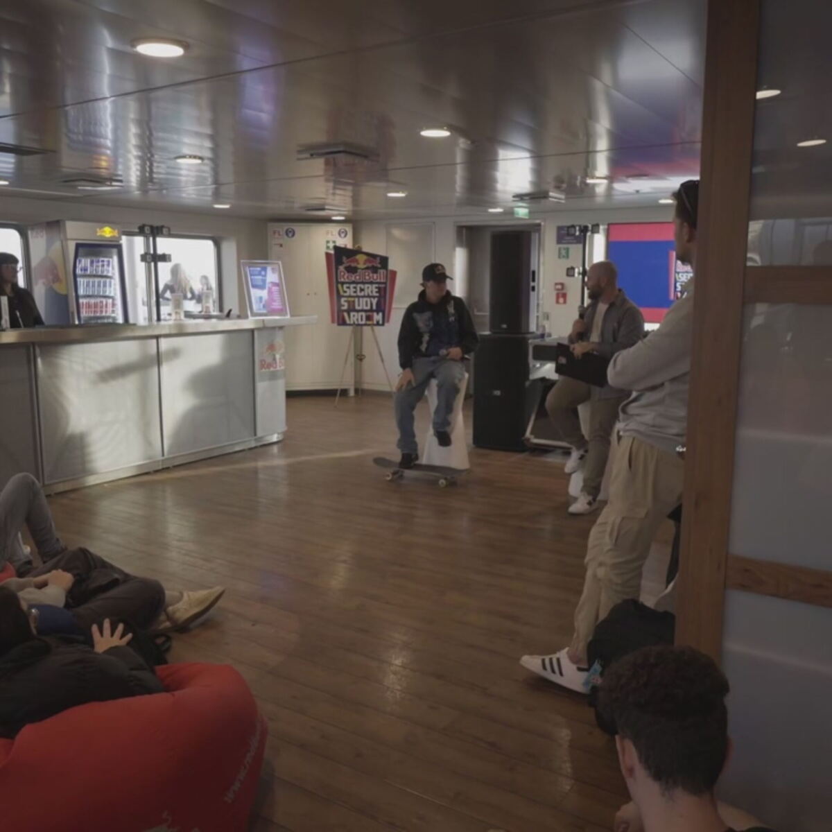 Red Bull Secret Study Room a Messina