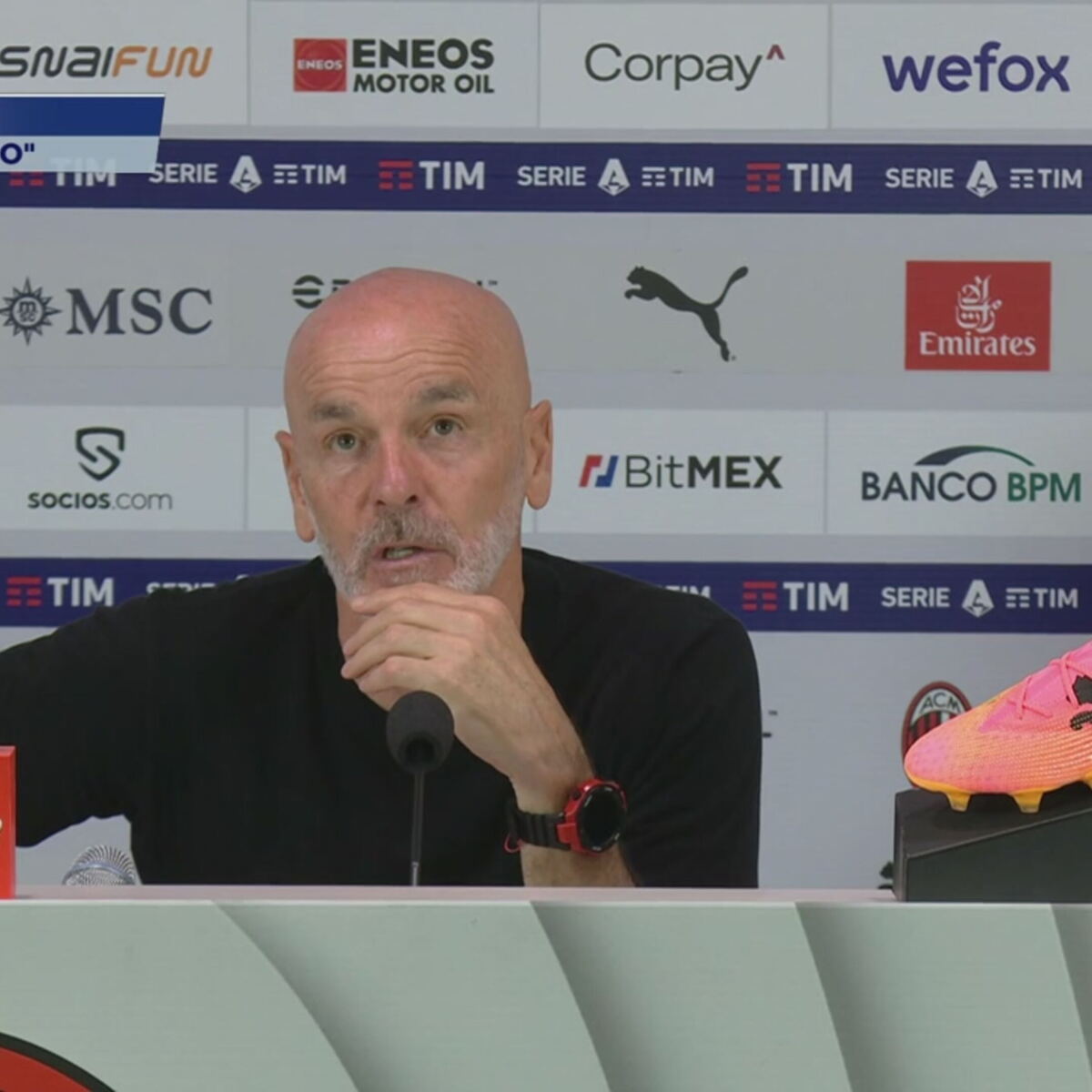 Pioli is on fire: "Il Milan che sognavo"