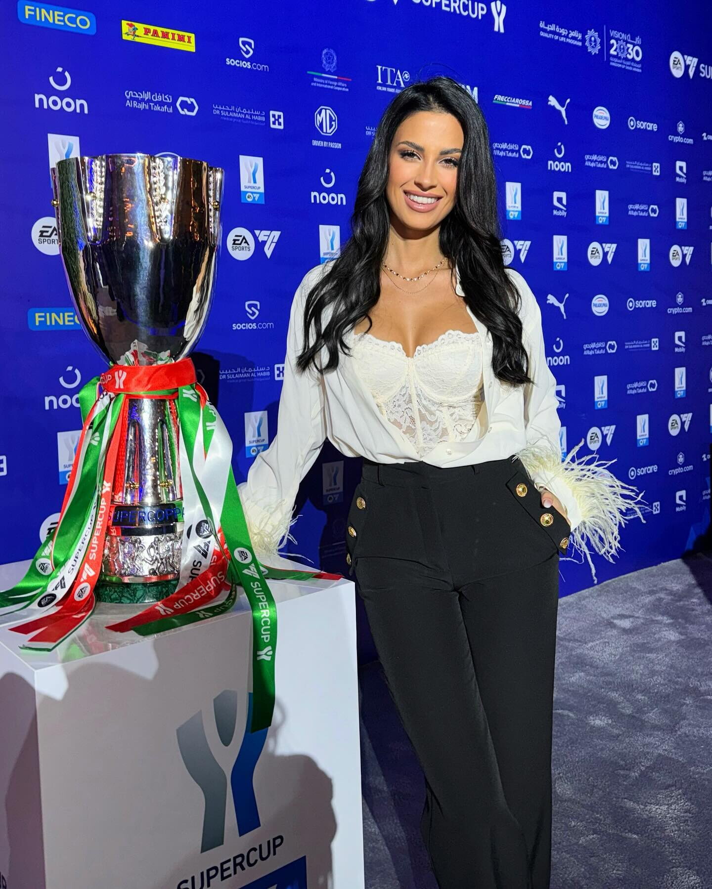 Grande festa per Eleonora Incardona: la madrina del Giro d'Italia si prepara alla corsa ...