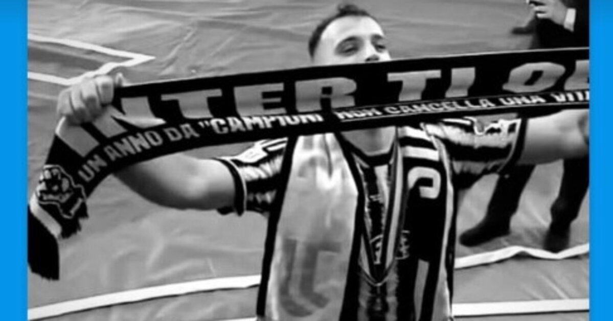 Gatti con la sciarpa "Inter ti odio". Materazzi gli risponde sui social