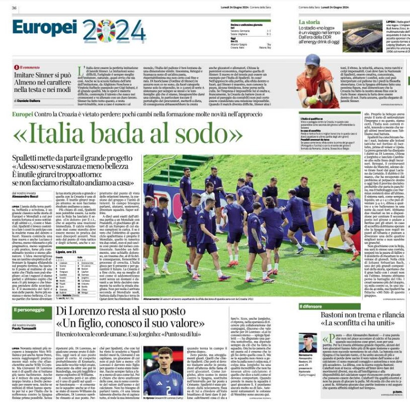 I giornali del 24 giugno 2024