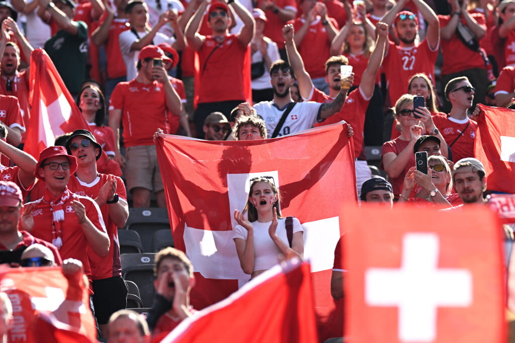 Svizzera-Italia, le foto più belle dall'Olympiastadion di Berlino