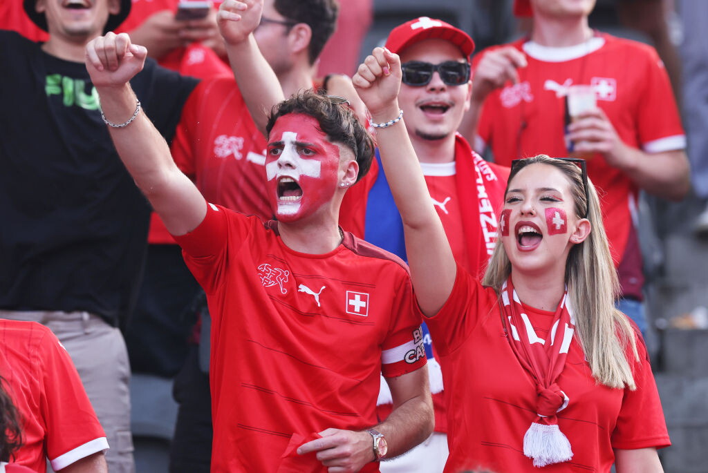 Svizzera-Italia, le foto più belle dall'Olympiastadion di Berlino
