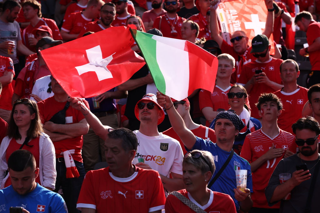 Svizzera-Italia, le foto più belle dall'Olympiastadion di Berlino