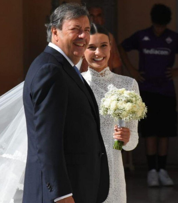 A Grosseto il matrimonio tra Federico Chiesa e Lucia Bramani