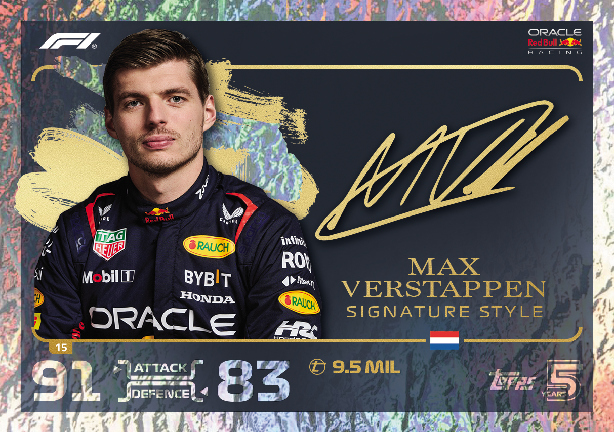 Topps porta in pista le cards di F1
