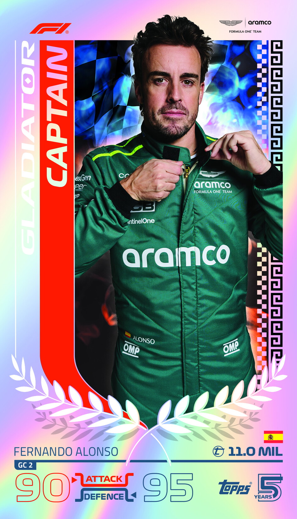 Topps porta in pista le cards di F1